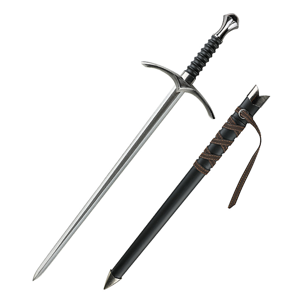 Defender Medieval Style Fantasy Sword with Scabbard 23" Overall 2Cr13 ...