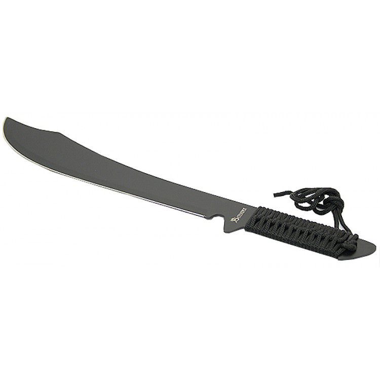 Black Ninja Machete Sword w/Sheath 19" Overall SKU 1781 – Highlander ...