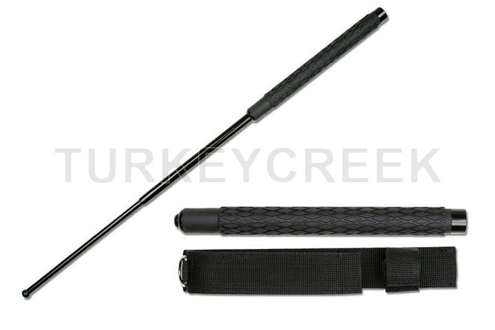 29 Inch Expandable Solid Steel Baton Rubber Grip SKU BT-29 – Highlander ...