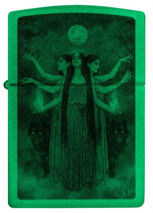 Victoria Francs Hecate Glow in the Dark Zippo Lighter – Highlander ...