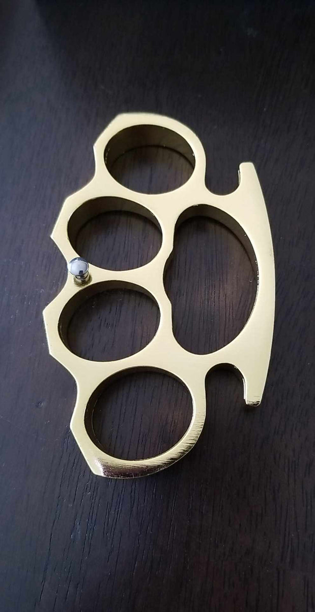 Gold Flat Edge Belt Buckle/Paperweight Knuckles SKU KT-001-4GD ...