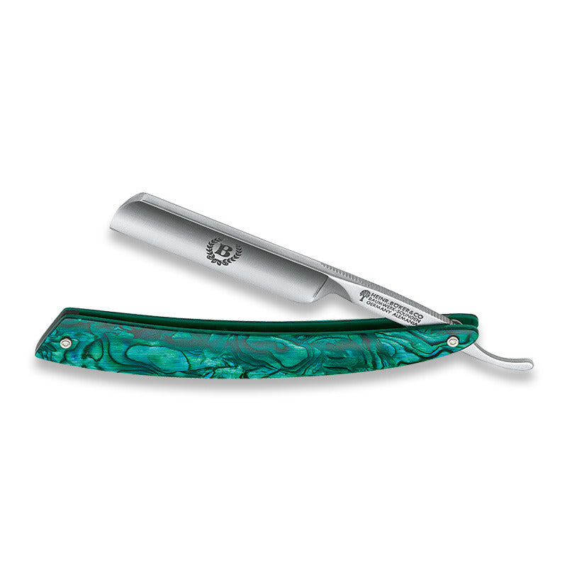Böker Abalone Mini Straight Razor SKU 140558 – Highlander Knives and Swords