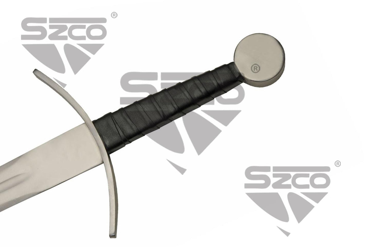 40" Curved Guard Medieval Sword SKU 901143-LBS – Highlander Knives and ...