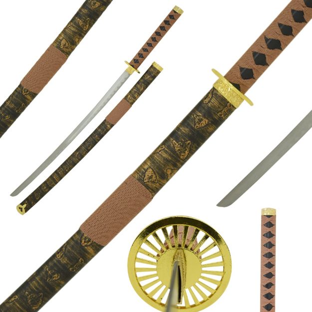 Snake Eye Tactical Samurai Katana Sword SKU: YK-TS06BRGD – Highlander ...
