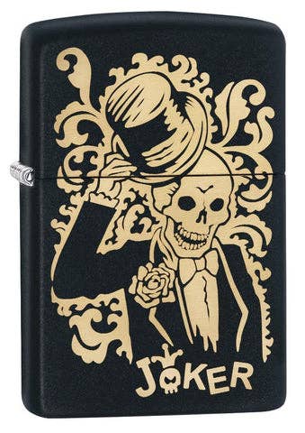 Zippo 218 Joker Lighter SKU 29632-000003 – Highlander Knives and Swords