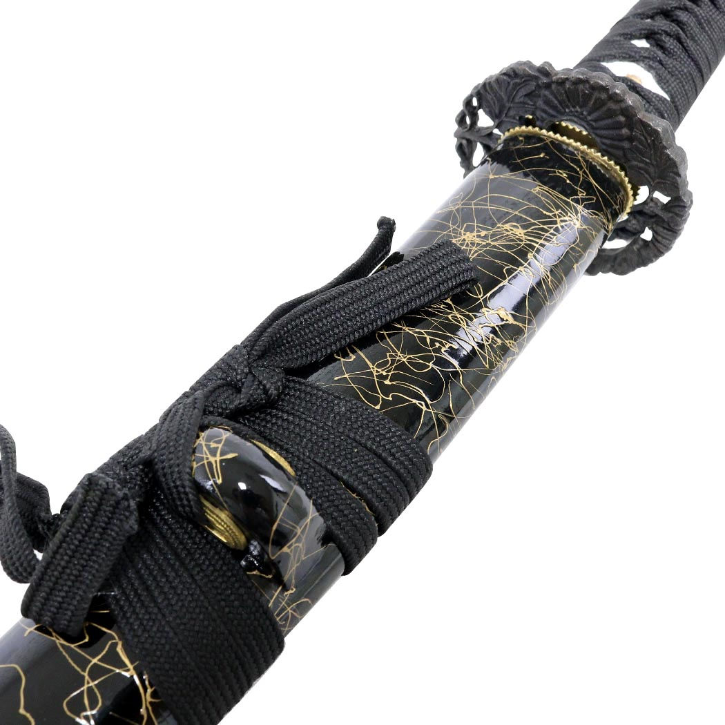 Defender-Xtreme 41" Handmade Samurai Katana Black/Gold SKU 13479 ...