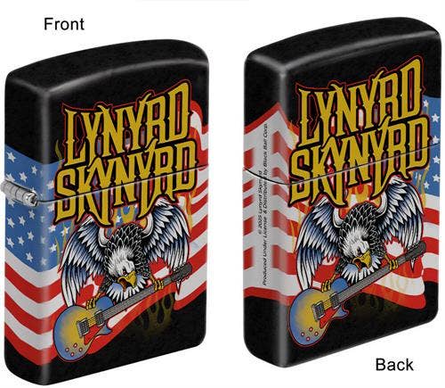 Lynyrd Skynyrd USA Flag Zippo Lighter – Highlander Knives and Swords
