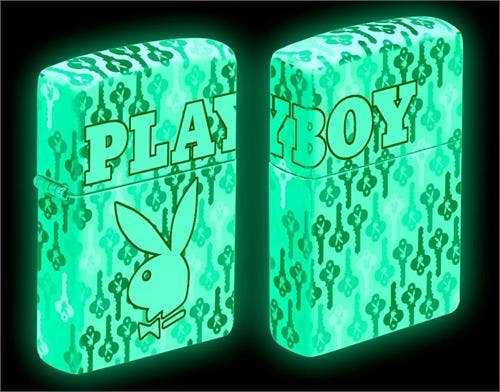 Playboy Glow in the Dark Zippo Lighter – Highlander Knives and Swords