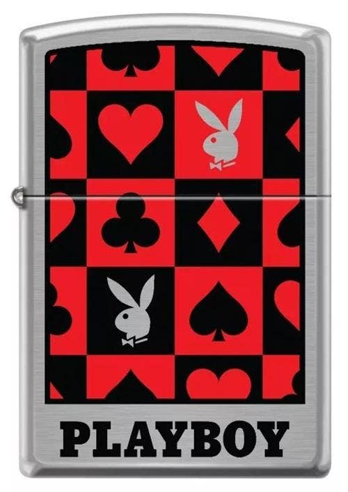 Playboy Red & Black Zippo Lighter – Highlander Knives and Swords
