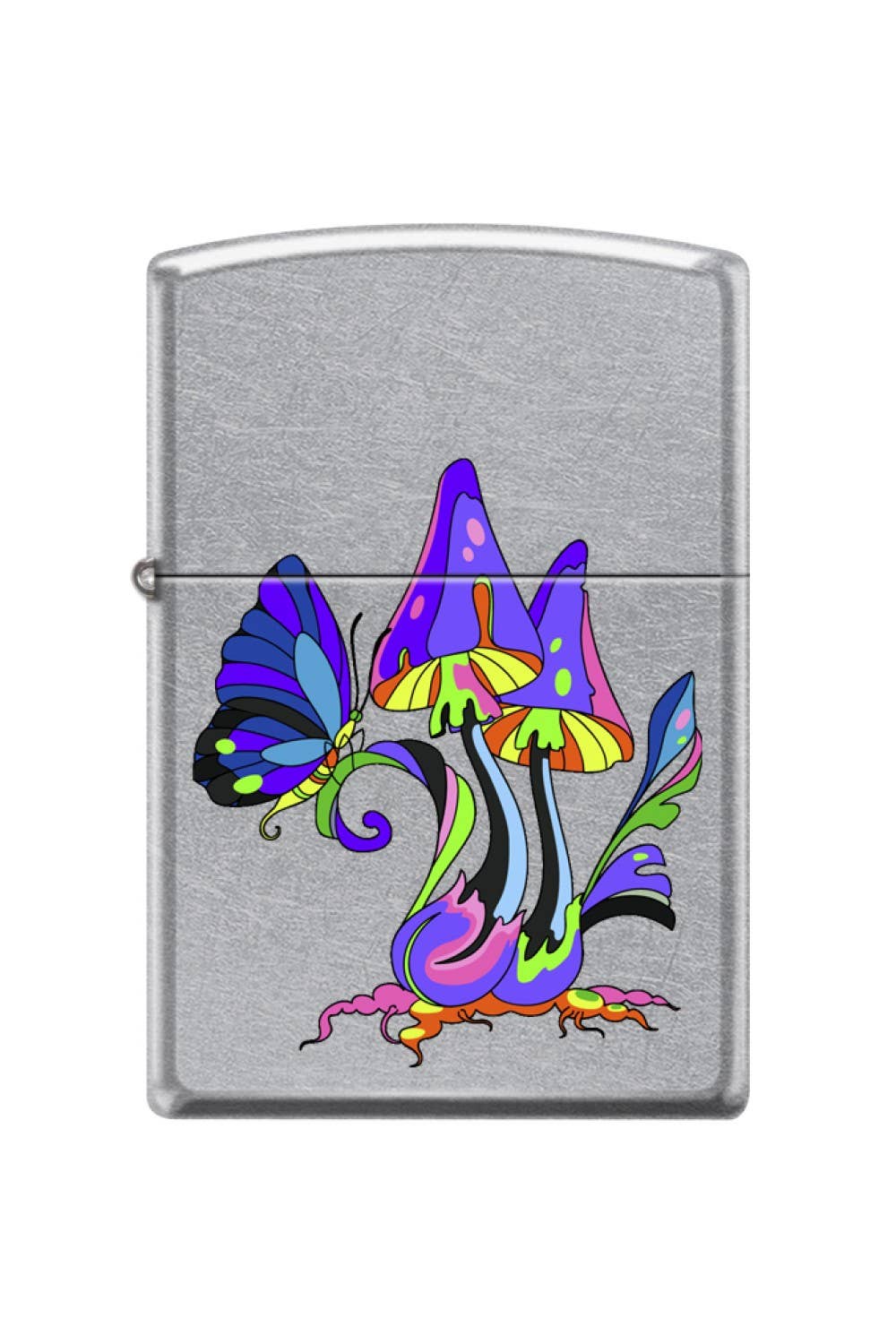 Mushroom Butterfly Zippo Lighter – Highlander Knives and Swords