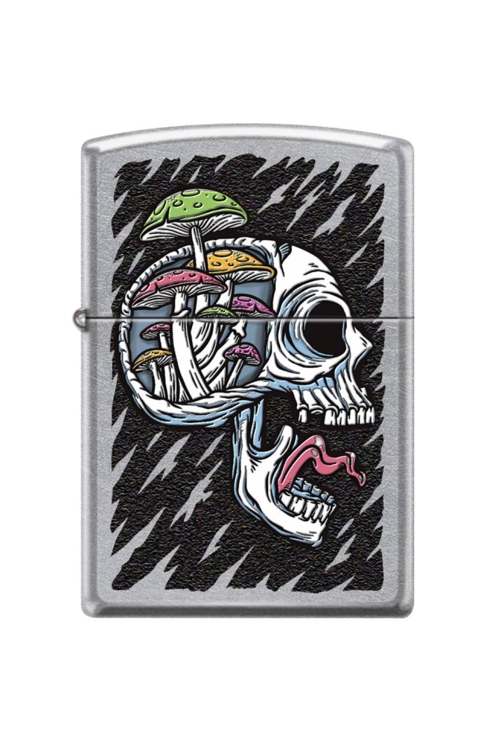 Mushroom Skull Zippo Lighter – Highlander Knives and Swords