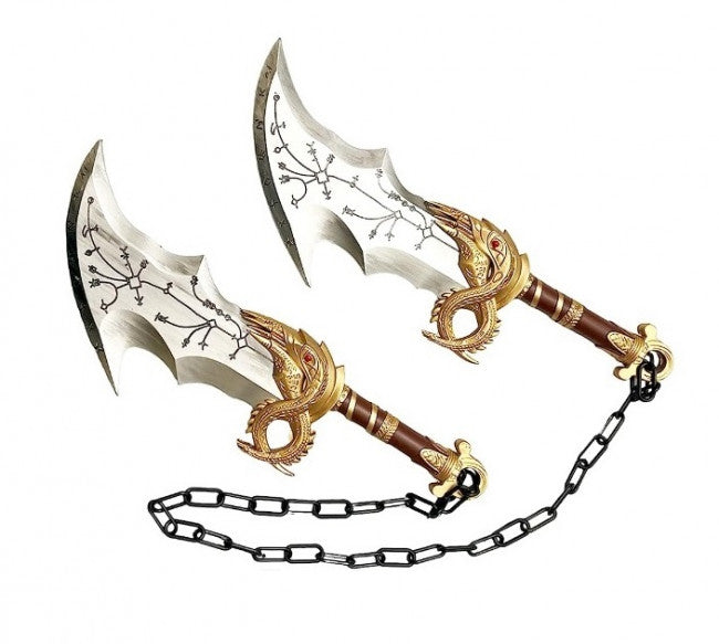 God of War Dual Chained Kratos Blades of Chaos Foam Replica Swords SKU ...