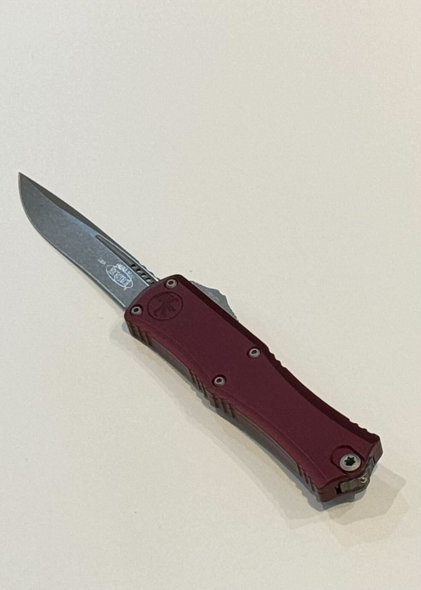 Microtech Hera II Mini Recurve OTF Auto Knife Bohler M390MK SS Blade/M ...