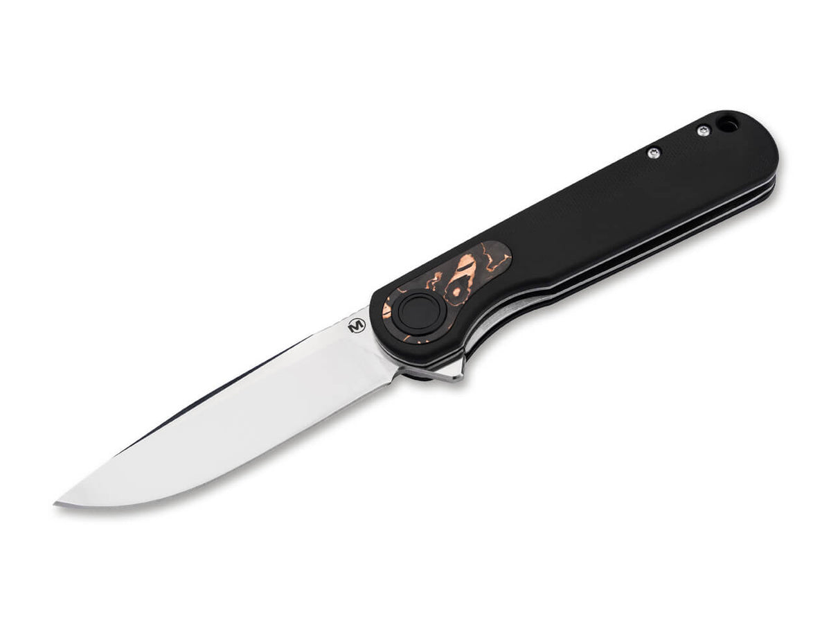 Boker Magnum Braddock Liner Lock 440B Drop Point SS Blade/Black G10 Ha ...