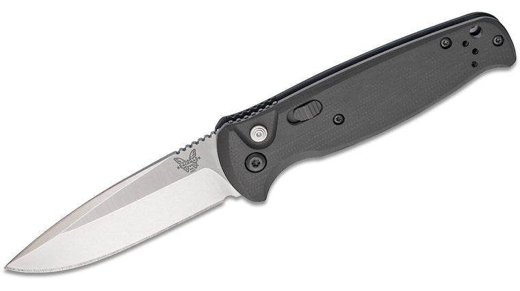Benchmade CLA Automatic Knife Stonewash 154CM Stainless-Steel (58-61 H ...